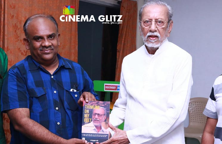 Actor Charuhasan’s Thinking On My Feet Book Launch Pics | CinemaGlitz.com